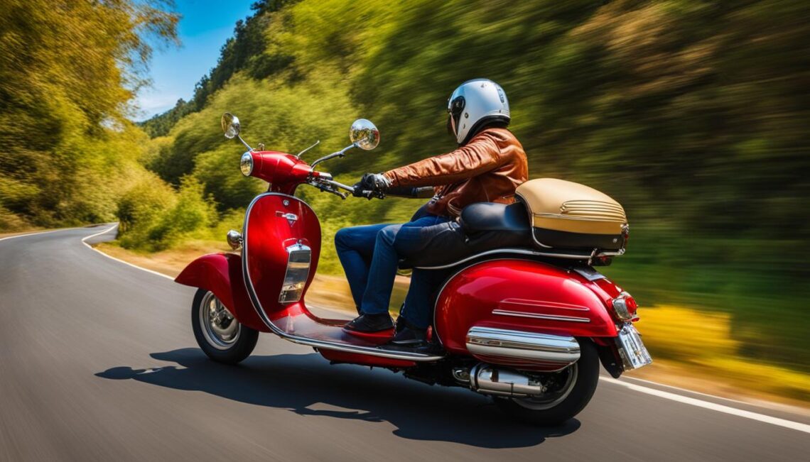 Explore the Charm of a Vespa with a Sidecar!